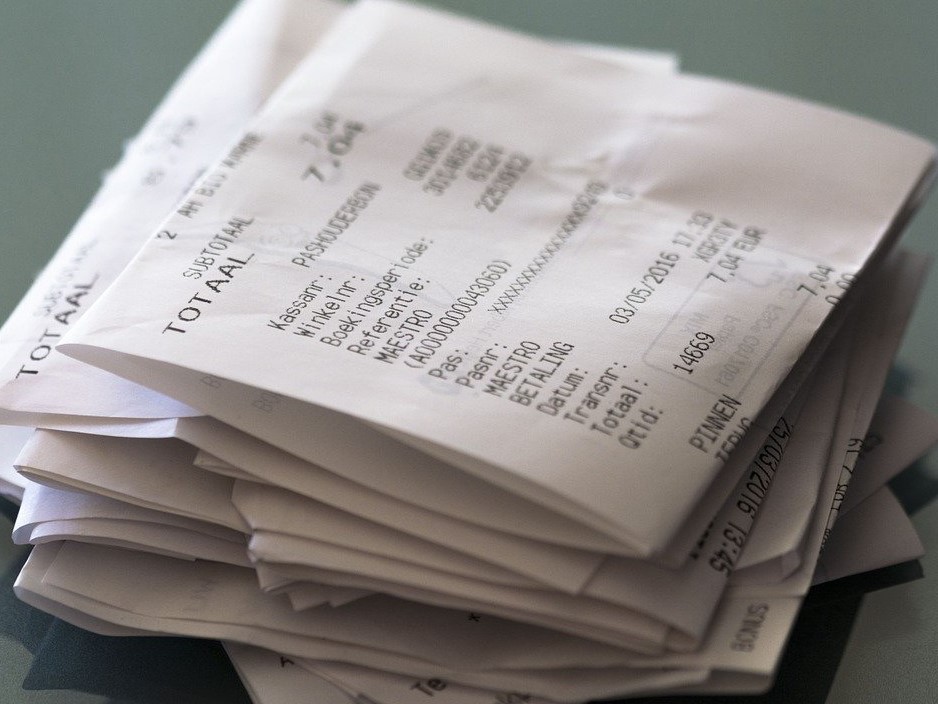 Upload pictures of your receipts - Make-Cash.biz